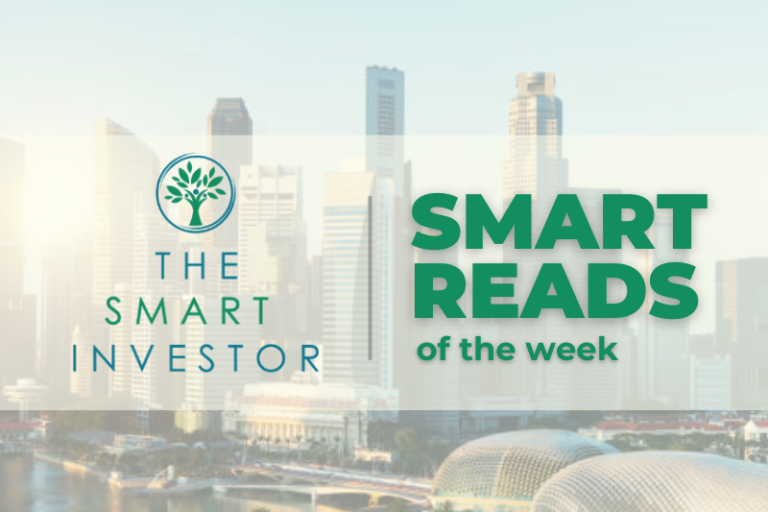Smart Reads of the Week: SGX at New Highs This Year, Dividend Stocks to ...